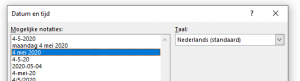 Datum invoegen in Word - Word cursussen - Easy Template